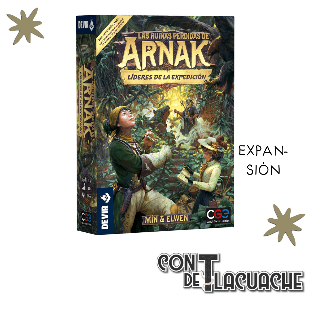 Lideres de Expedicion de Arnak Exp | Devir - Con T de Tlacuache