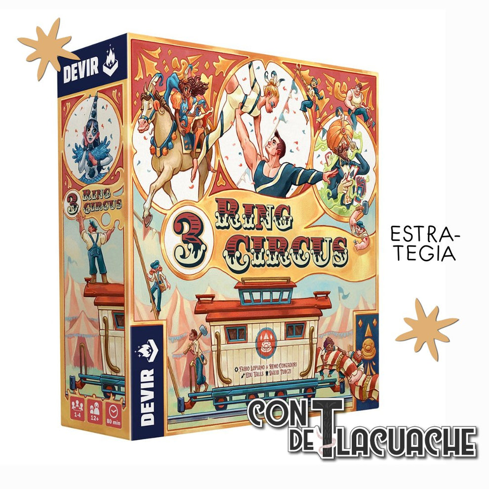 3 Ring Circus | Devir - Con T de Tlacuache