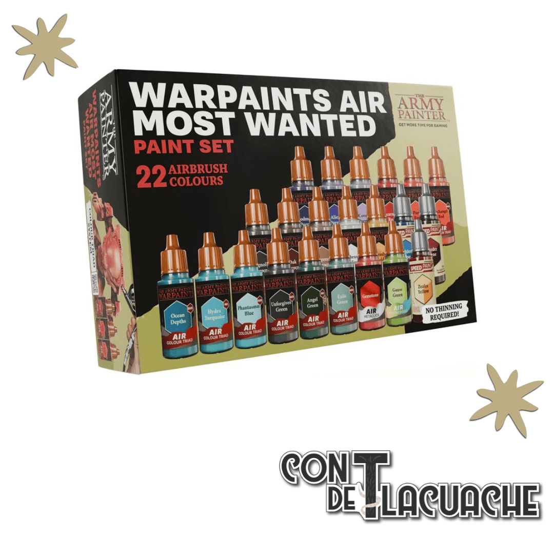 Air Most Wanted Paint Set | Army Painter - Con T de Tlacuache
