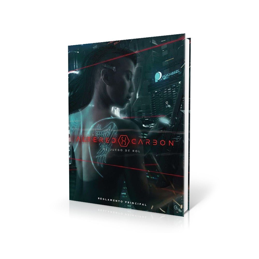 Altered Carbon Juego de Rol | Libro Roll - Con T de Tlacuache