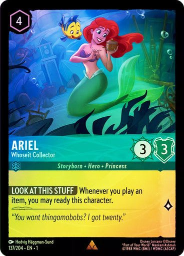 Ariel - Whoseit Collector ( Cold Foil ) - Con T de Tlacuache