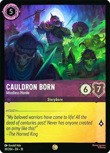 Cauldron Born (Cold Foil) – Con T de Tlacuache