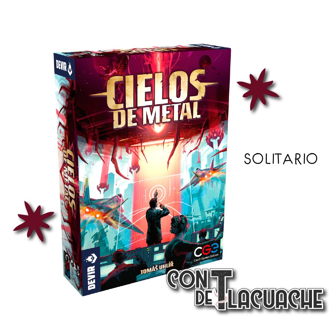 Cielos de Metal | Devir - Con T de Tlacuache