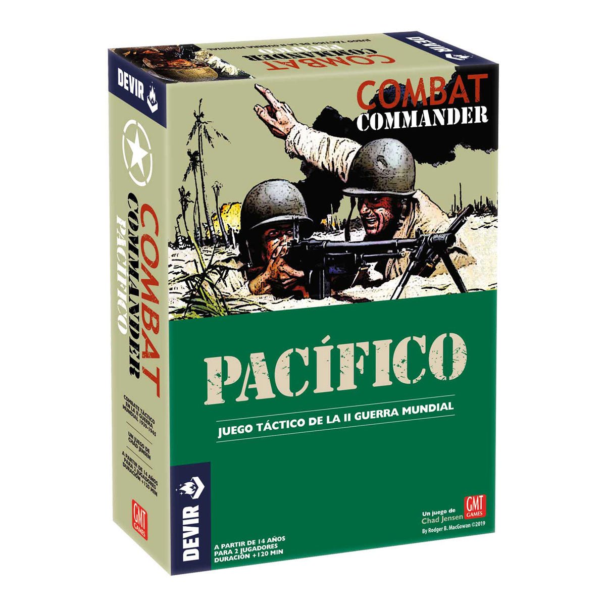 Combat Commander Pacifico | Devir - Con T de Tlacuache