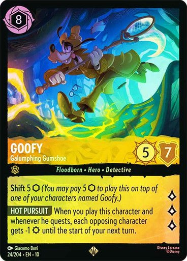 Goofy (Cold Foil) – Con T de Tlacuache