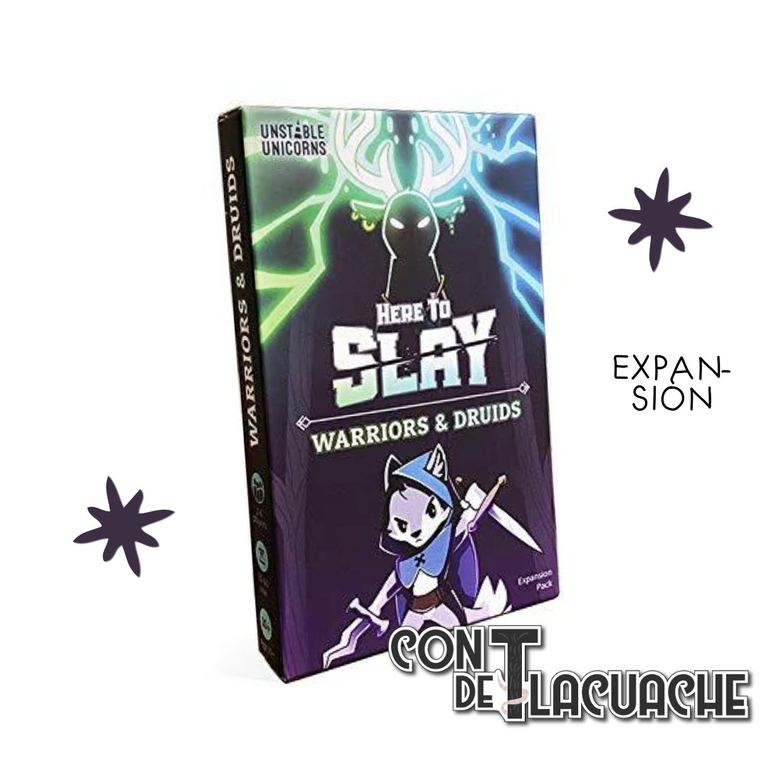 Here to Slay Warriors & Druids (Expansion) | Tee Turtle - Con T de ...