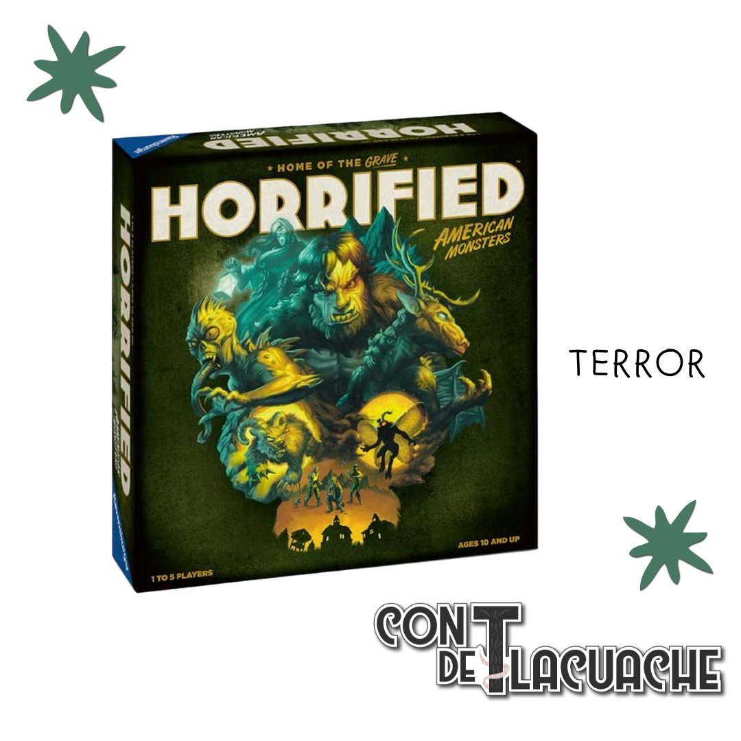 Horrified: American Monsters | Ravensburger - Con T de Tlacuache