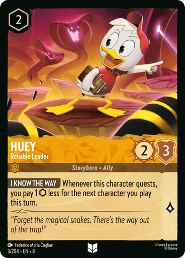Huey - Reliable Leader (Non-foil) - Con T de Tlacuache