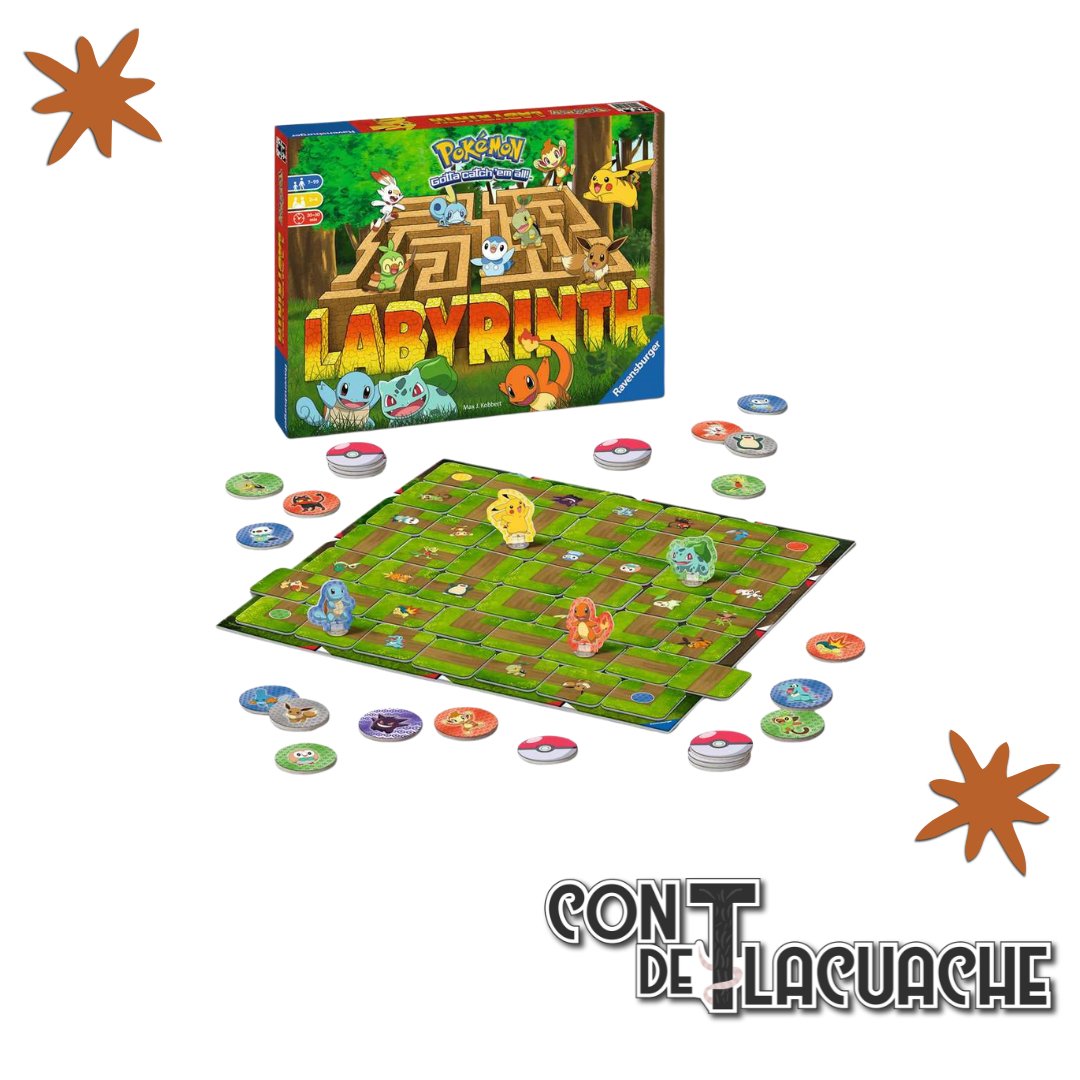 Labyrinth Pokemon Edition | Ravensburger - Con T de Tlacuache