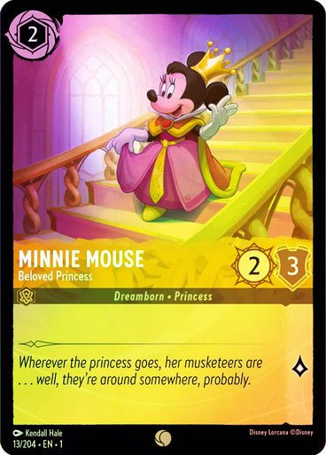 Minnie Mouse - Beloved Princess ( Cold Foil ) - Con T de Tlacuache