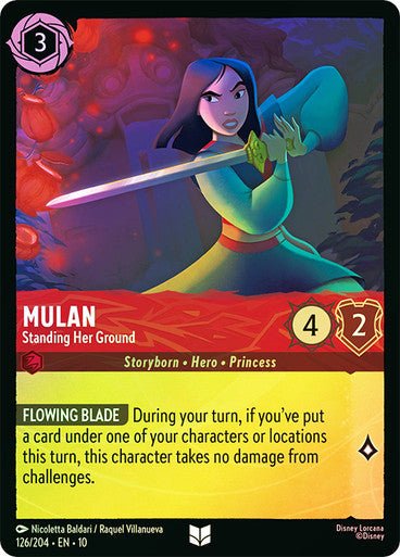 Mulan (Cold Foil) – Con T de Tlacuache
