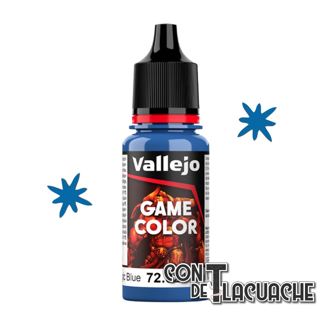 NEW Game Color Magic Blue 18ml (72021) | Vallejo - Con T de Tlacuache