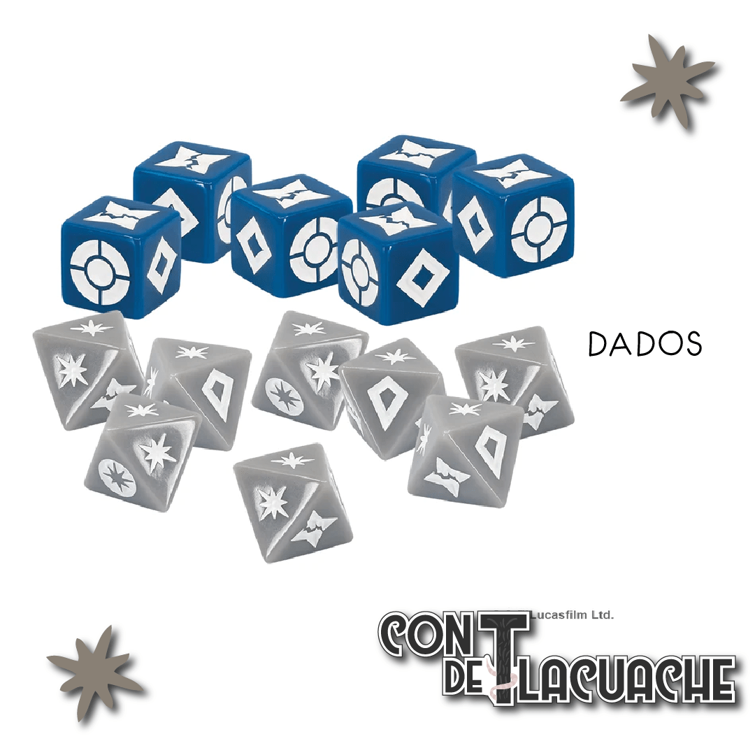 Star Wars Shatterpoint Dice Pack | Atomic Mass - Con T de Tlacuache