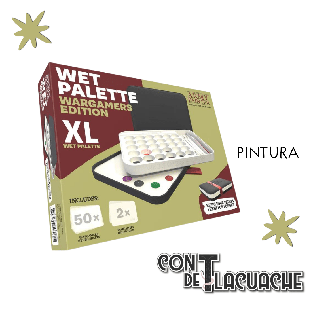 Wet Palette Wargamers Edition | The Army Painter - Con T de Tlacuache