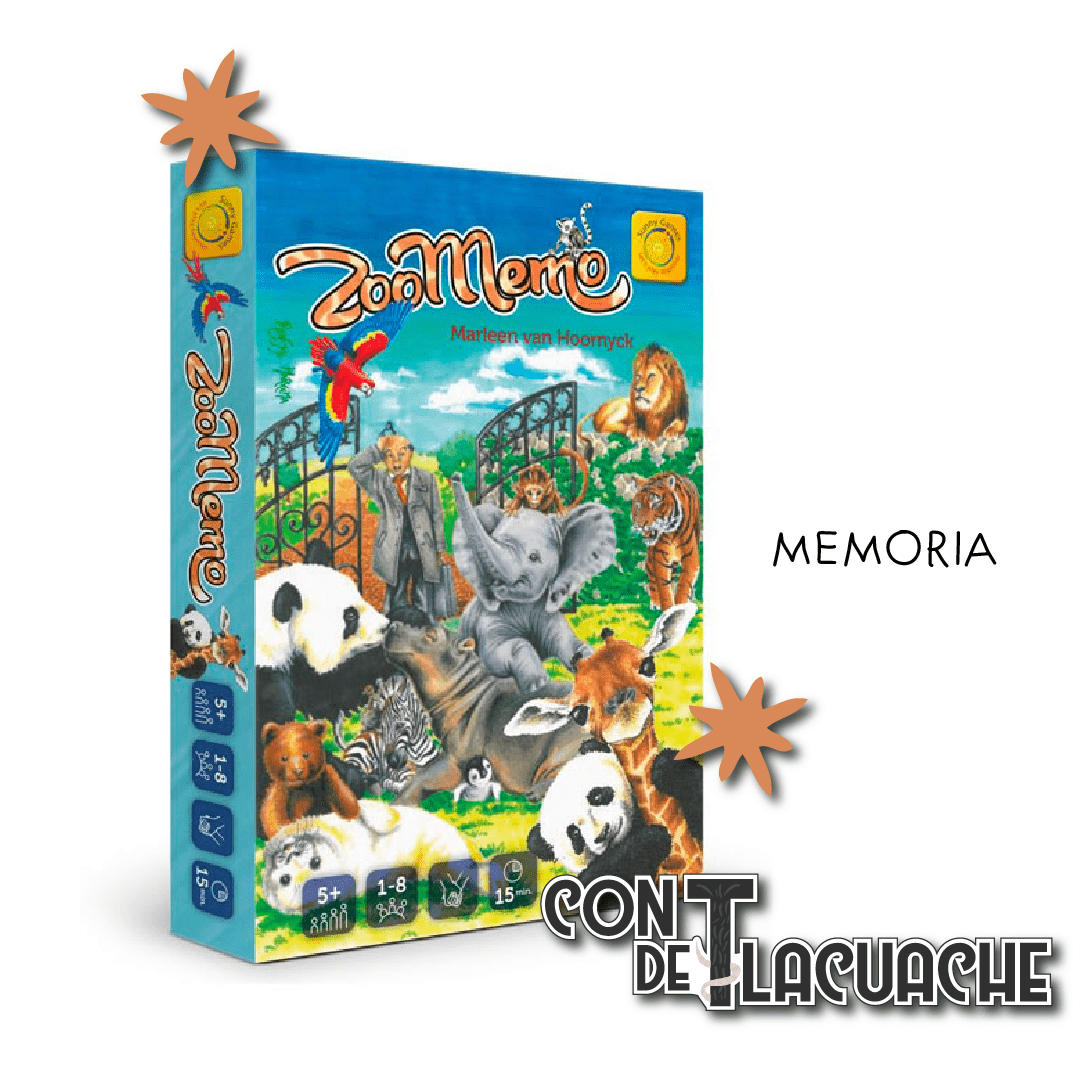 Zoo Memo | Gen X Games - Con T de Tlacuache